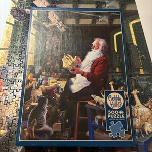Cobble Hill | Games | Cobble Hill Santas Workshop Puzzle 50 Pieces ...